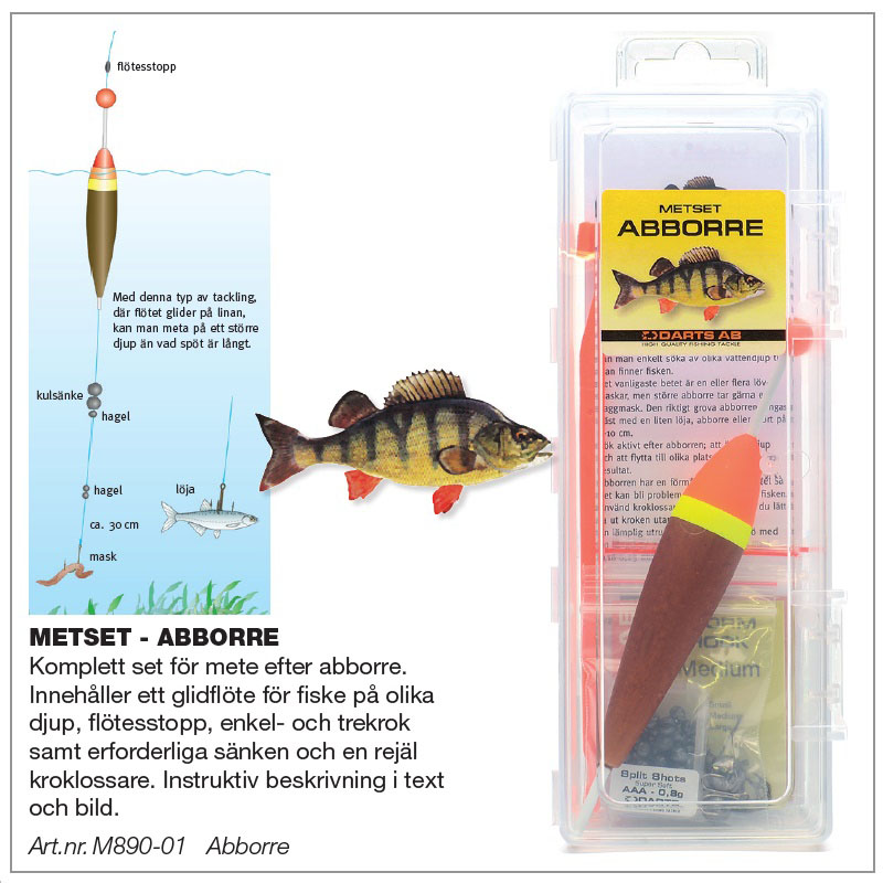 Metset Abborre - Komplett set för abborremete | Fiska.nu - Fiskebutik