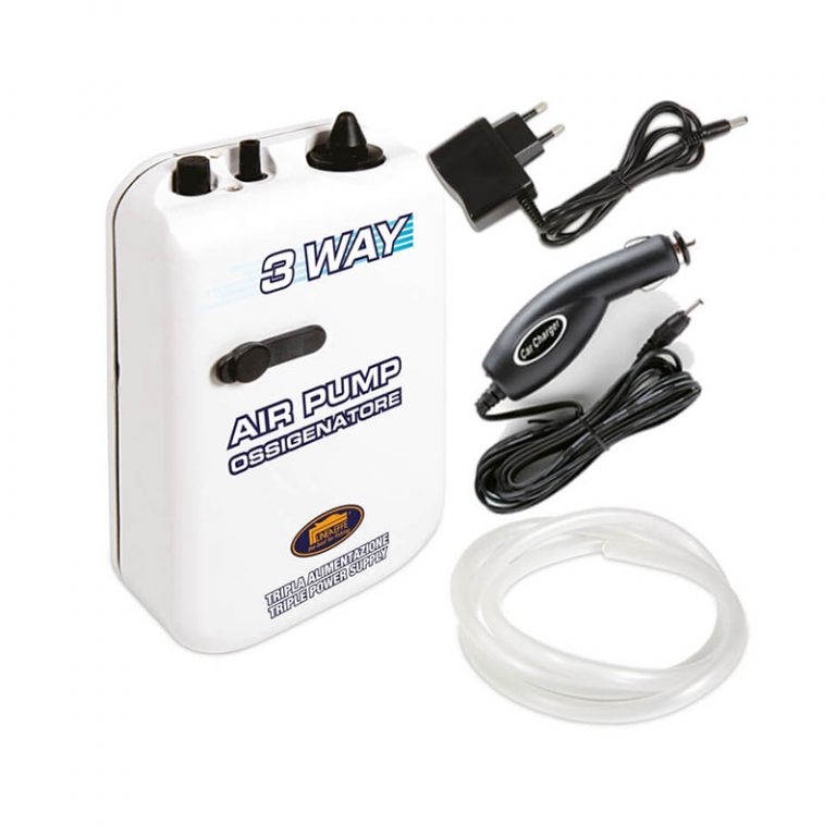 Syrepump 230V / 12V / Batteri för fiske » Fiska.nu - Fiskebutik