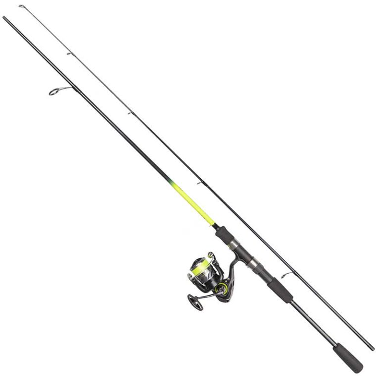 Daiwa Crossfire Combo 5'6ft¨3-15g UL Chartreuse » Fiska.nu - Fiskebutik